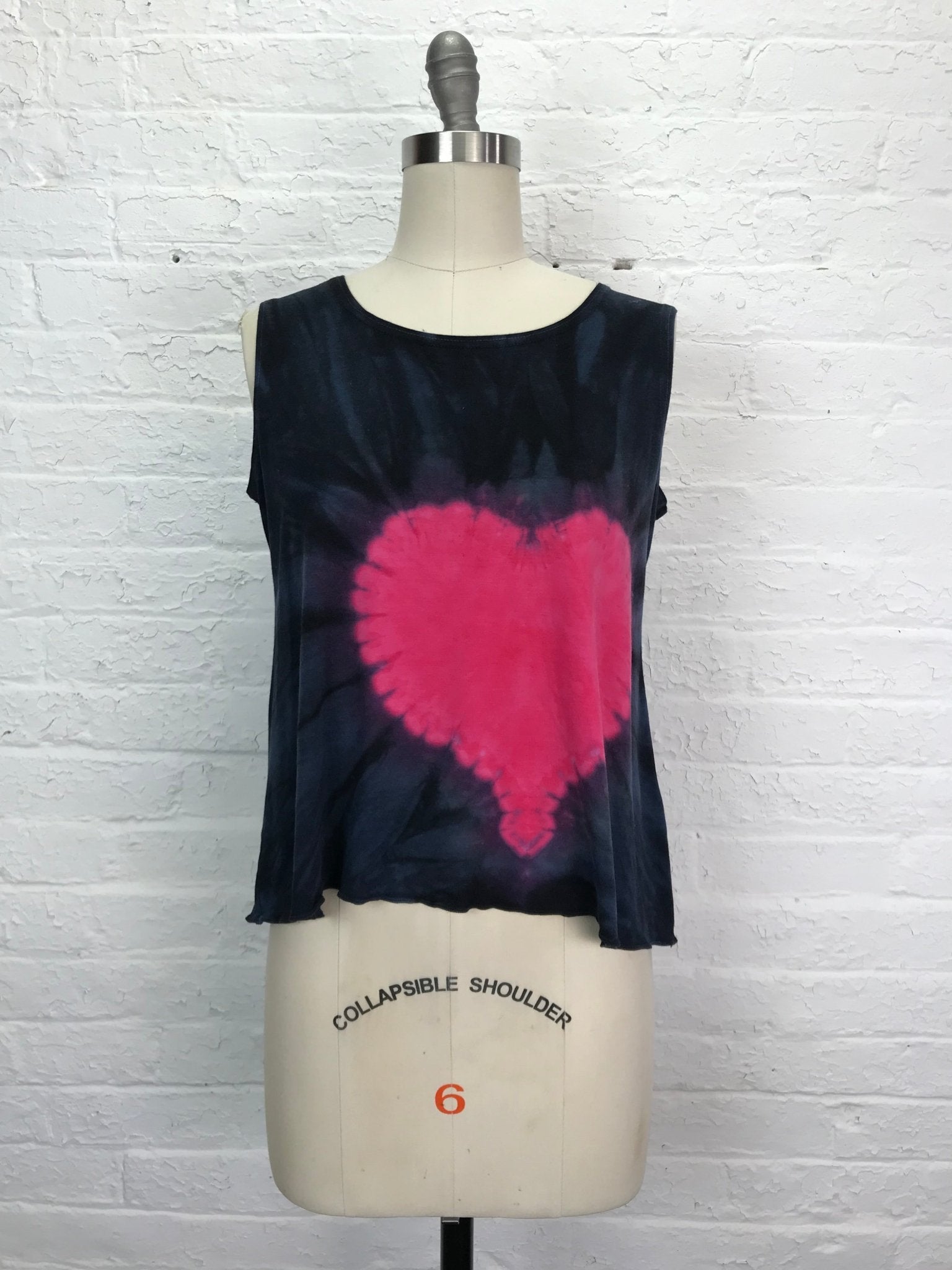 Eileen Petite Tank Top in Hot Pink Heart – Cloud Candy